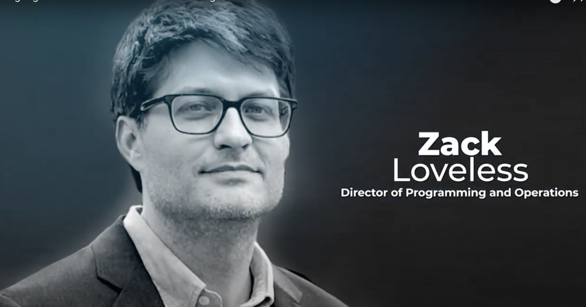 Highlight reel of Zack Loveless lecture: | Center for Practical Wisdom ...